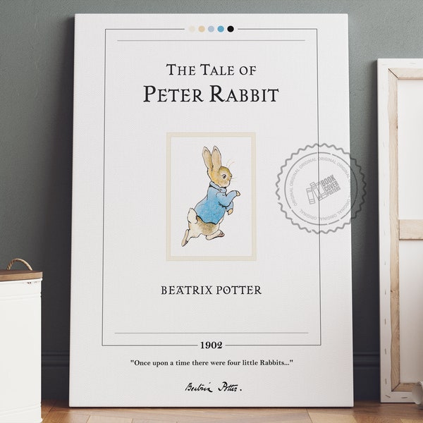Peter Rabbit Canvas - Etsy