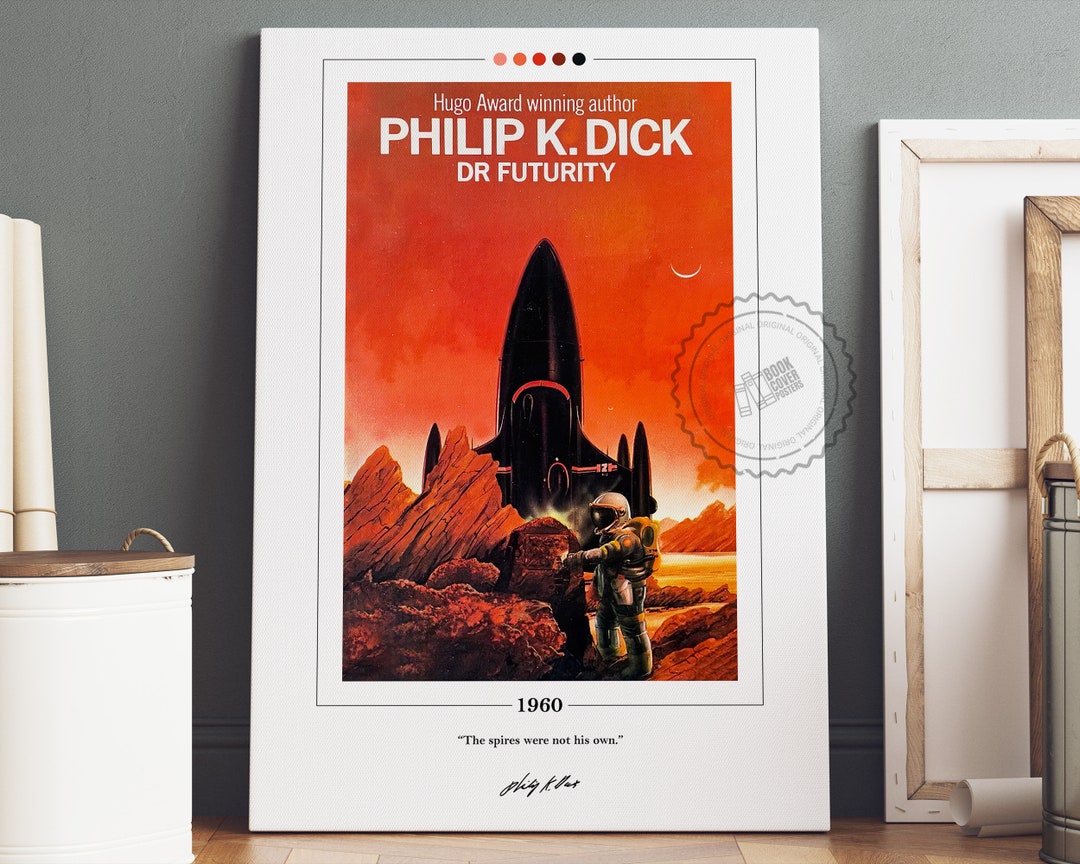 Dr. Futurity Book Cover Poster | Philip K Dick, Dr. Futurity Poster, Dr ...