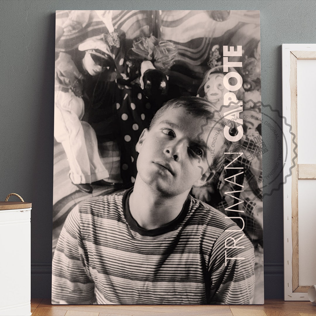 Truman Capote Poster Canvas Wall Art, Book Lover Gifts, Gifts for ...