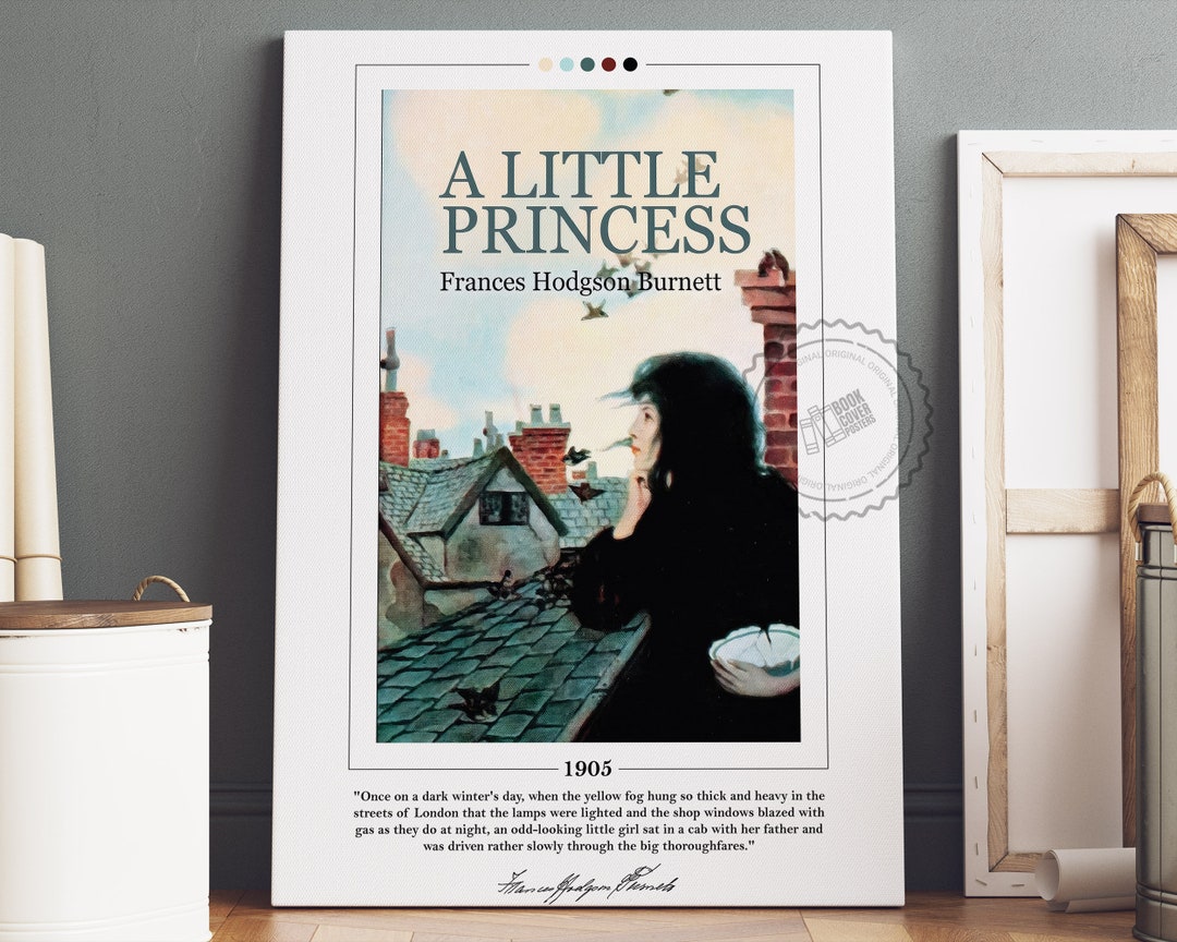 A Little Princess Book Cover Poster | Frances Hodgson Burnett, A Little ...