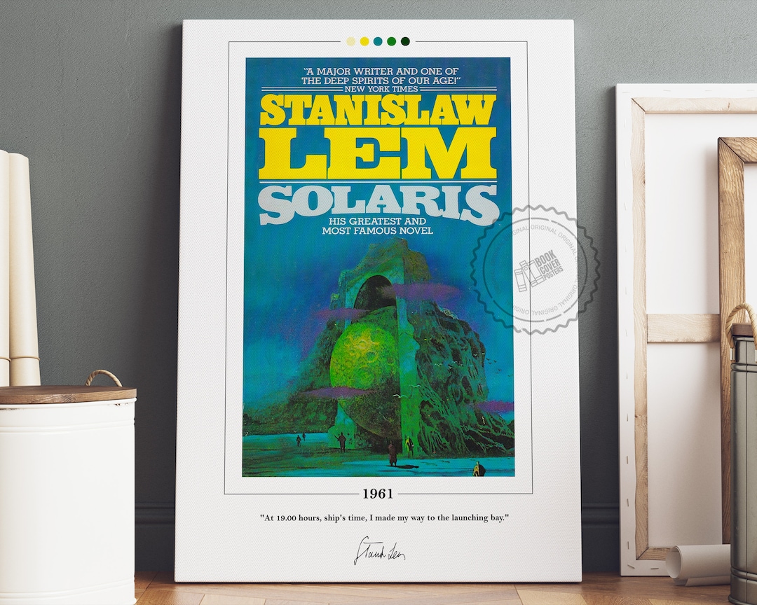 Solaris Book Cover Poster | Stanislaw Lem, Solaris Poster, Solaris ...