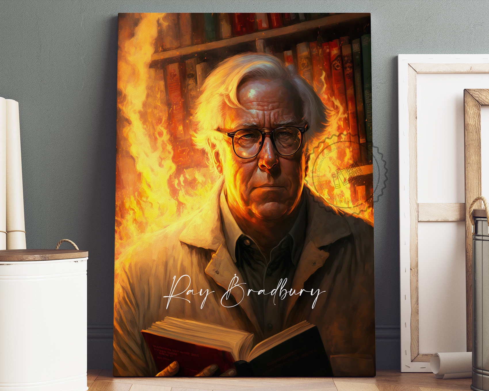 Ray Bradbury Paintings