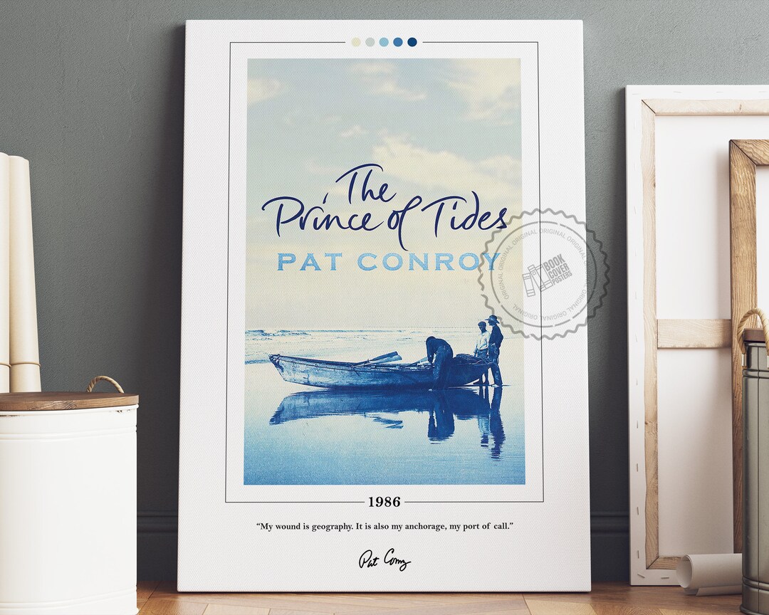 The Prince of Tides Book Cover Poster | Pat Conroy, Prince of Tides ...