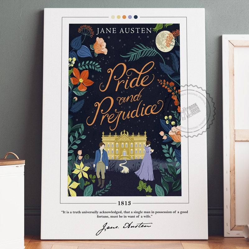 Pride and Prejudice Poster - Etsy