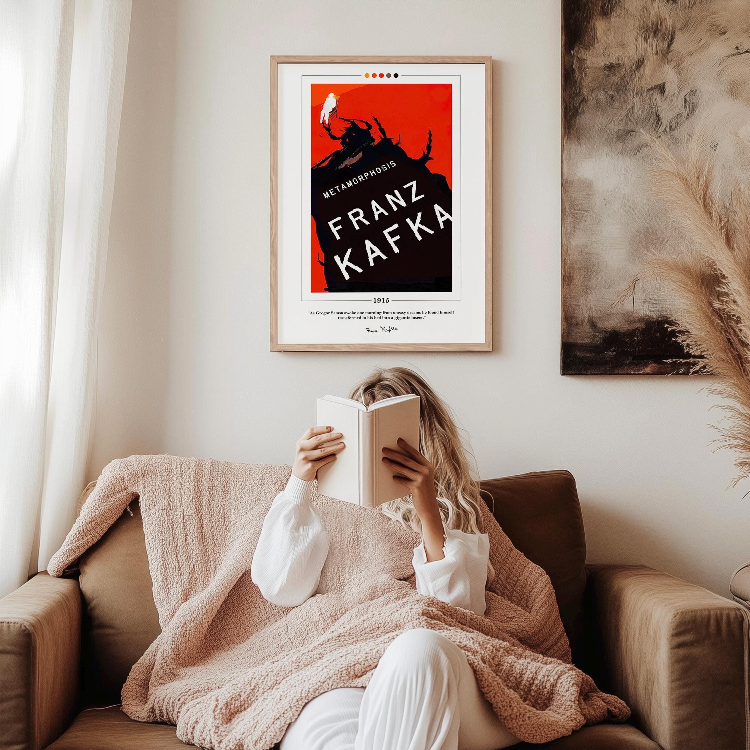 The Metamorphosis Book Cover Poster | Franz Kafka, Metamorphosis Poster ...