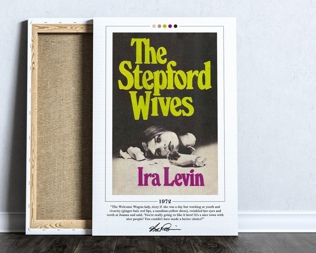 The Stepford Wives Book Cover Poster | Ira Levin, Stepford Wives Poster ...