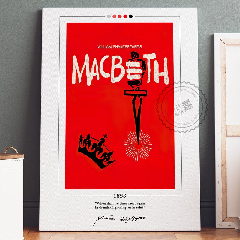 Macbeth Shakespeare Poster - Etsy UK
