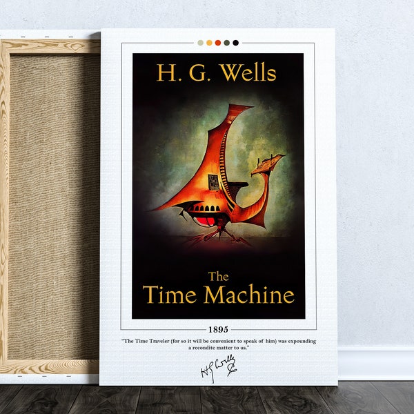 Time Machine Poster - Etsy