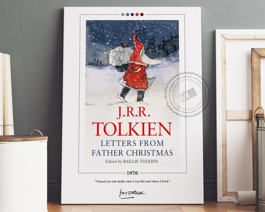 Letters From Father Christmas Book Cover Poster | J. R. R. Tolkien ...