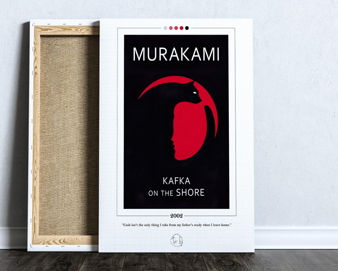 Kafka on the Shore Book Cover Poster | Haruki Murakami, Kafka on the ...