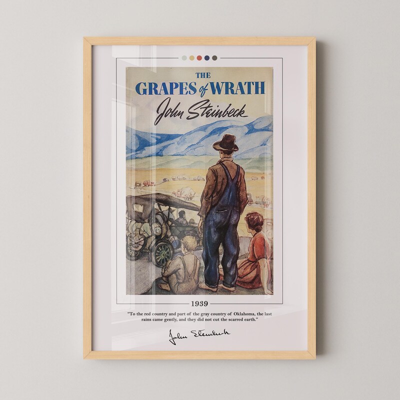 John Steinbeck Covers - Etsy