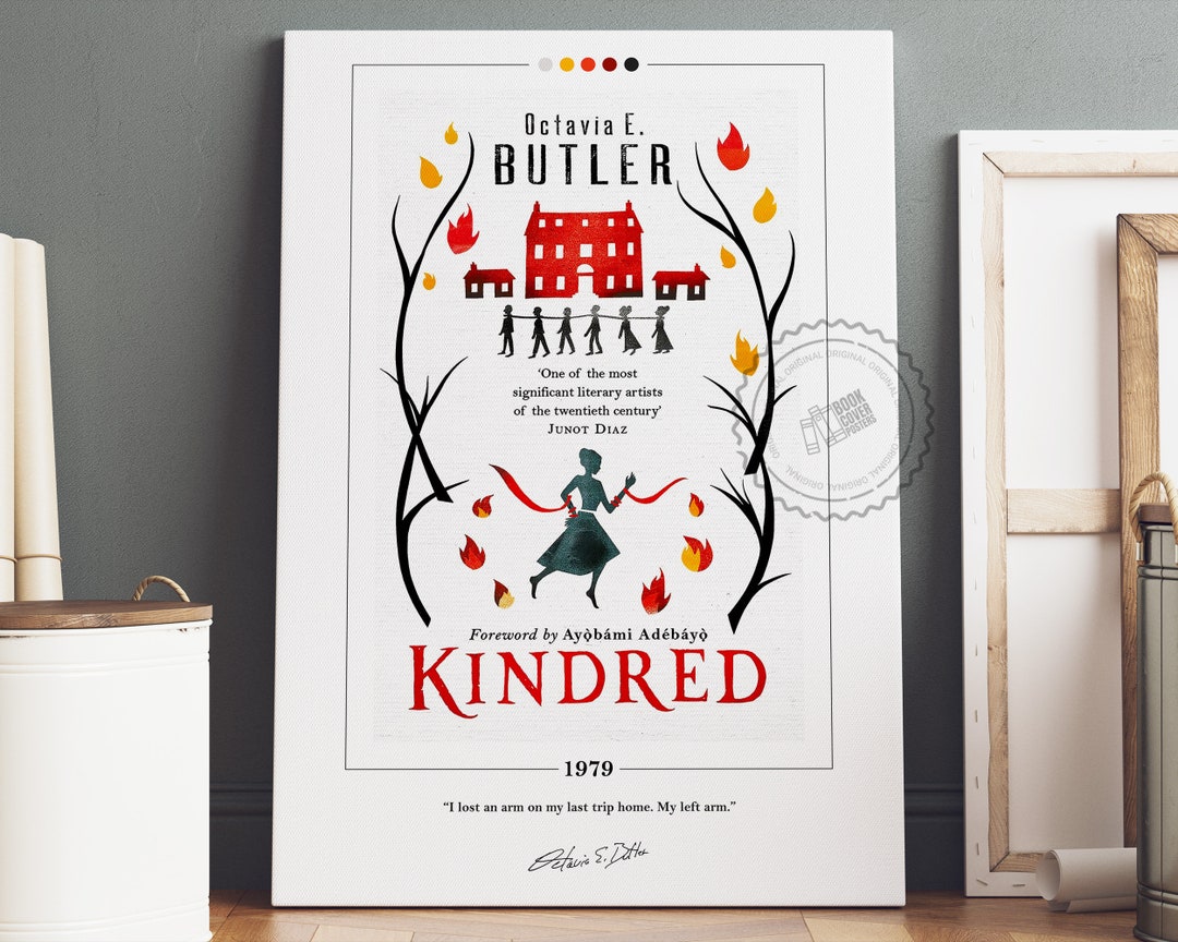 Kindred Book Cover Poster | Octavia E. Butler, Kindred Poster, Kindred ...