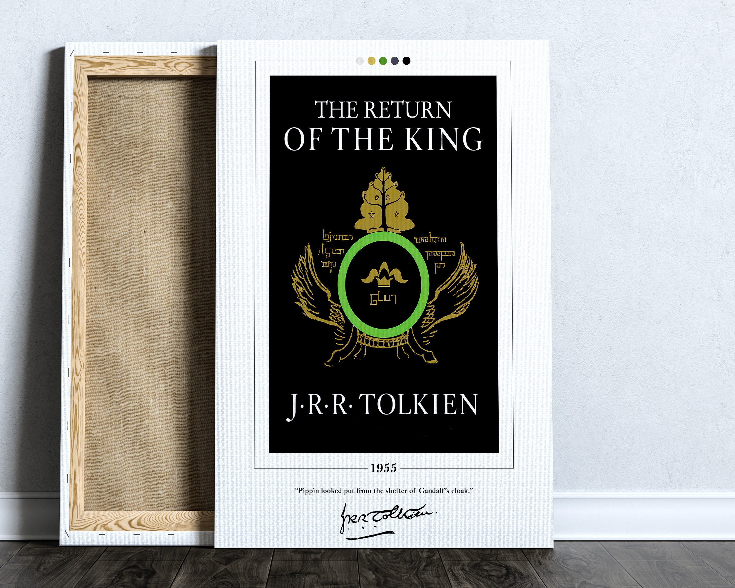 Lord Of The Rings The Return Of The King Book Cover