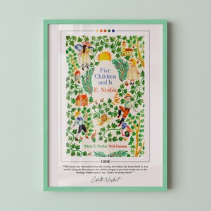 Five Children and It Book Cover Poster | E. Nesbit, Five Children and ...