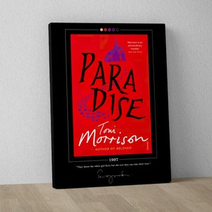Paradise Book Cover Poster | Toni Morrison, Paradise Poster, Paradise ...