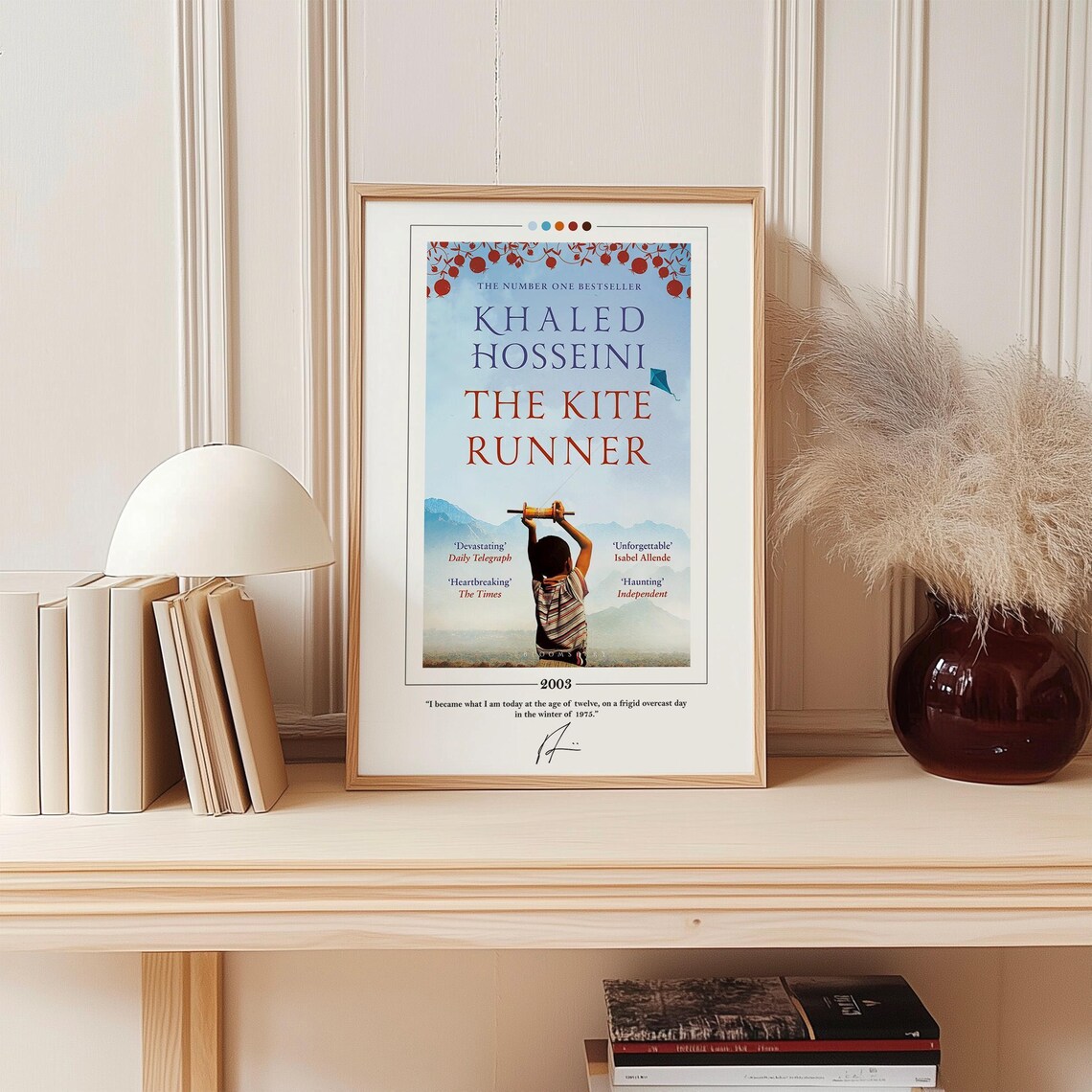 The Kite Runner Book Cover Poster | Khaled Hosseini, the Kite Runner ...