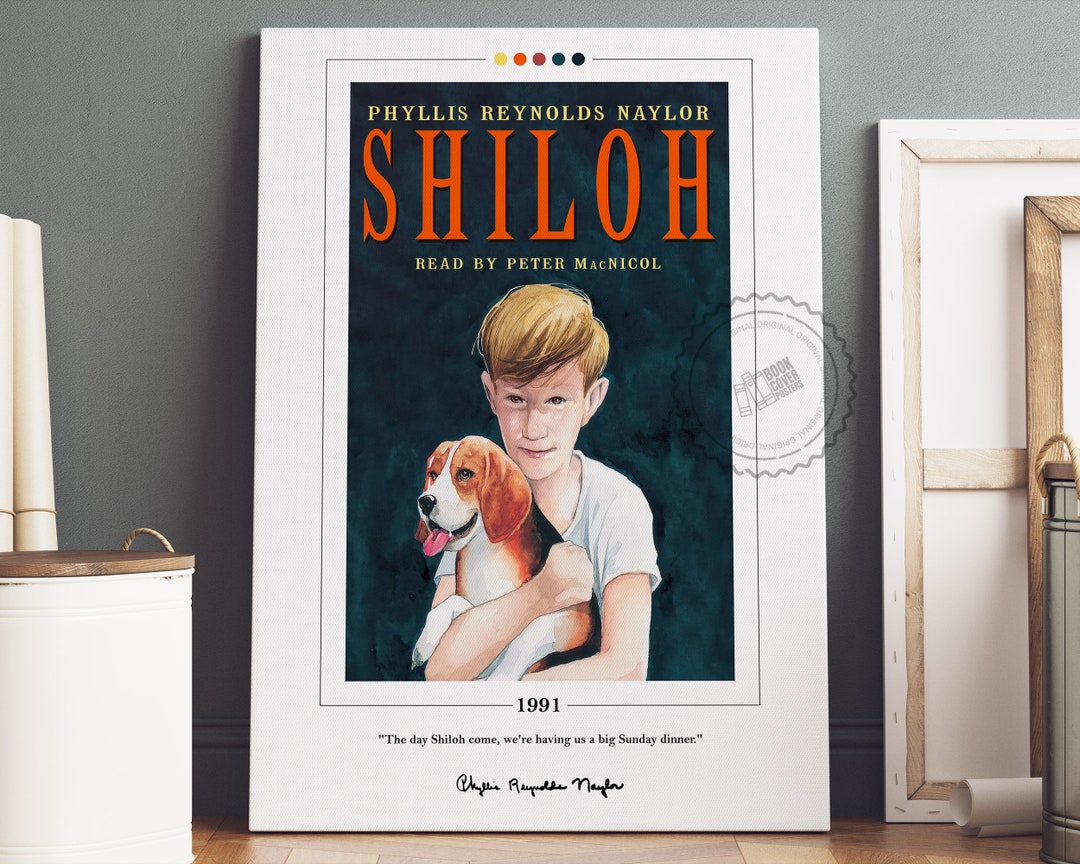 Shiloh Book Cover Poster | Phyllis Reynolds Naylor, Shiloh Poster ...