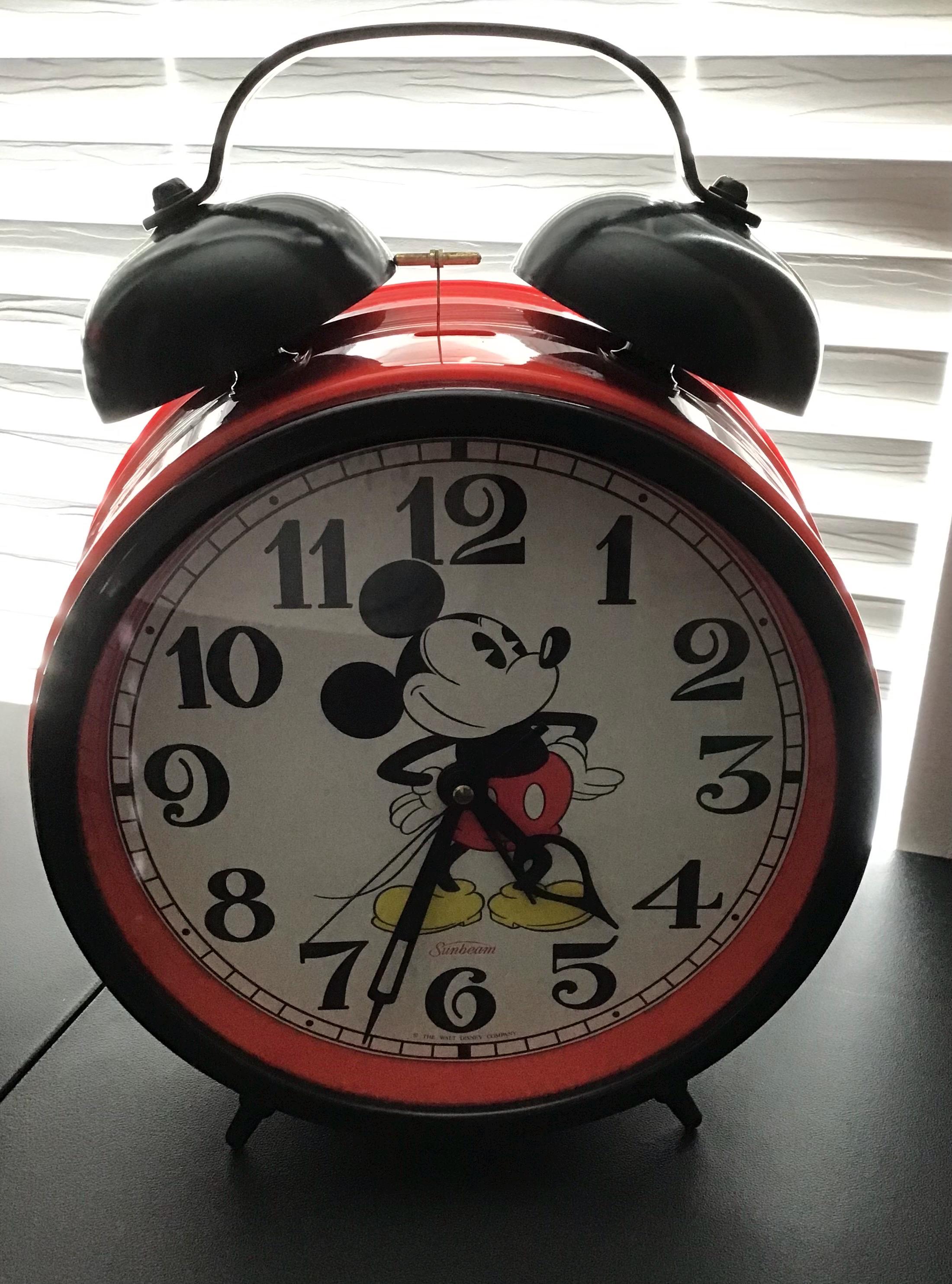 Oversized Mickey Mouse Clock - Etsy