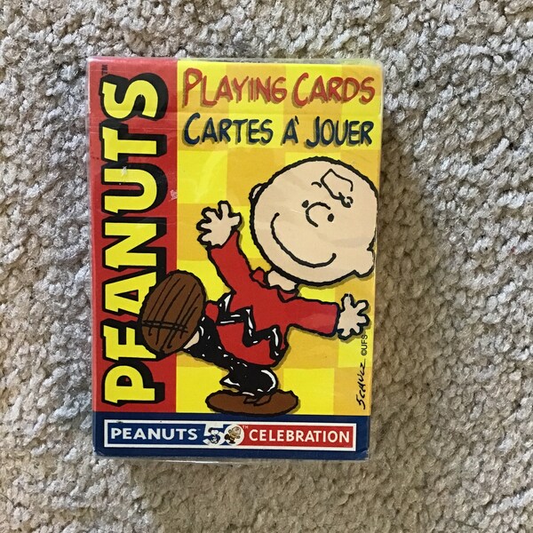 Peanuts Vintage Playing Cards - Etsy
