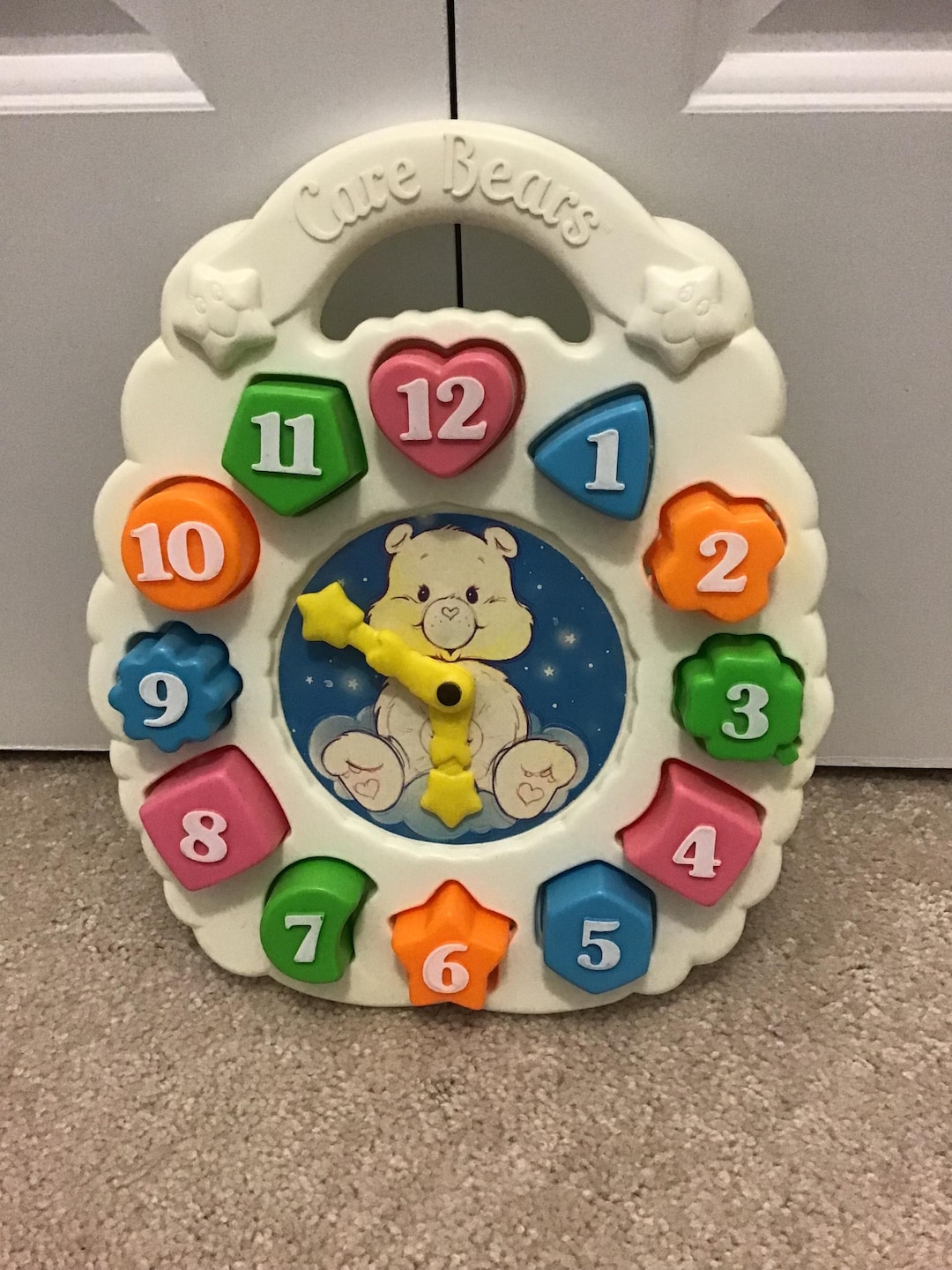 Care Bear Number Block Clock - Etsy