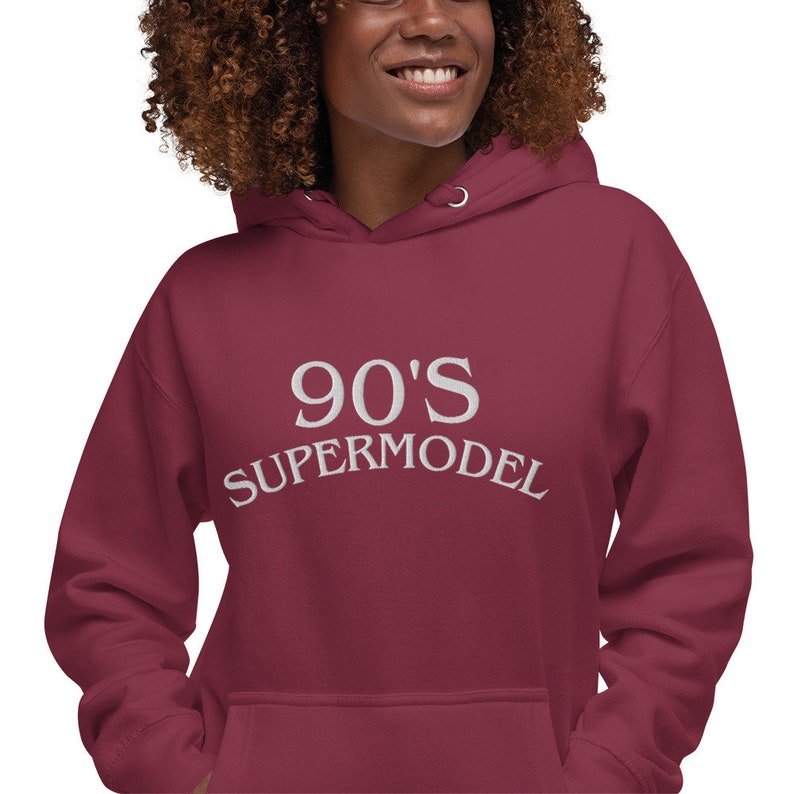 90's Supermodel Unisex Hoodie, 90's Baby Hoodie, Supermodel, Iconic ...