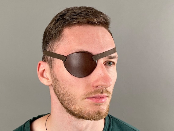 Leather Eye Patch Eye Patch Man Eye Patch Woman Eye - Etsy
