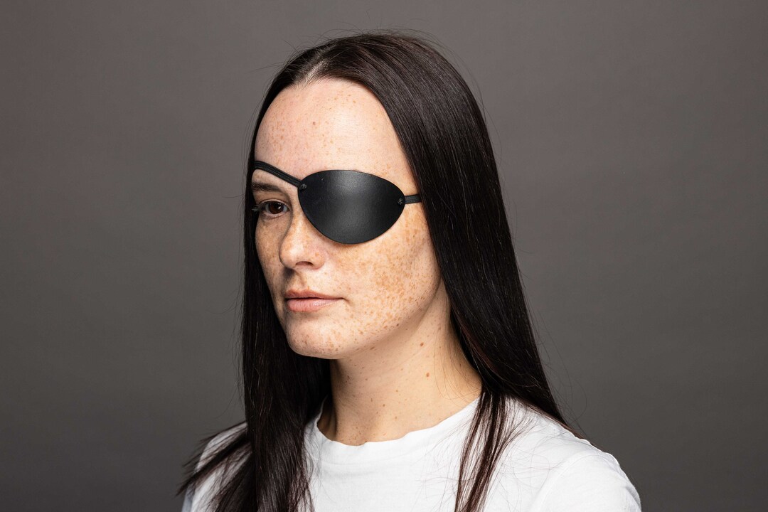 Leather Eye Patch Eye Patch Man Eye Patch Woman Eye - Etsy