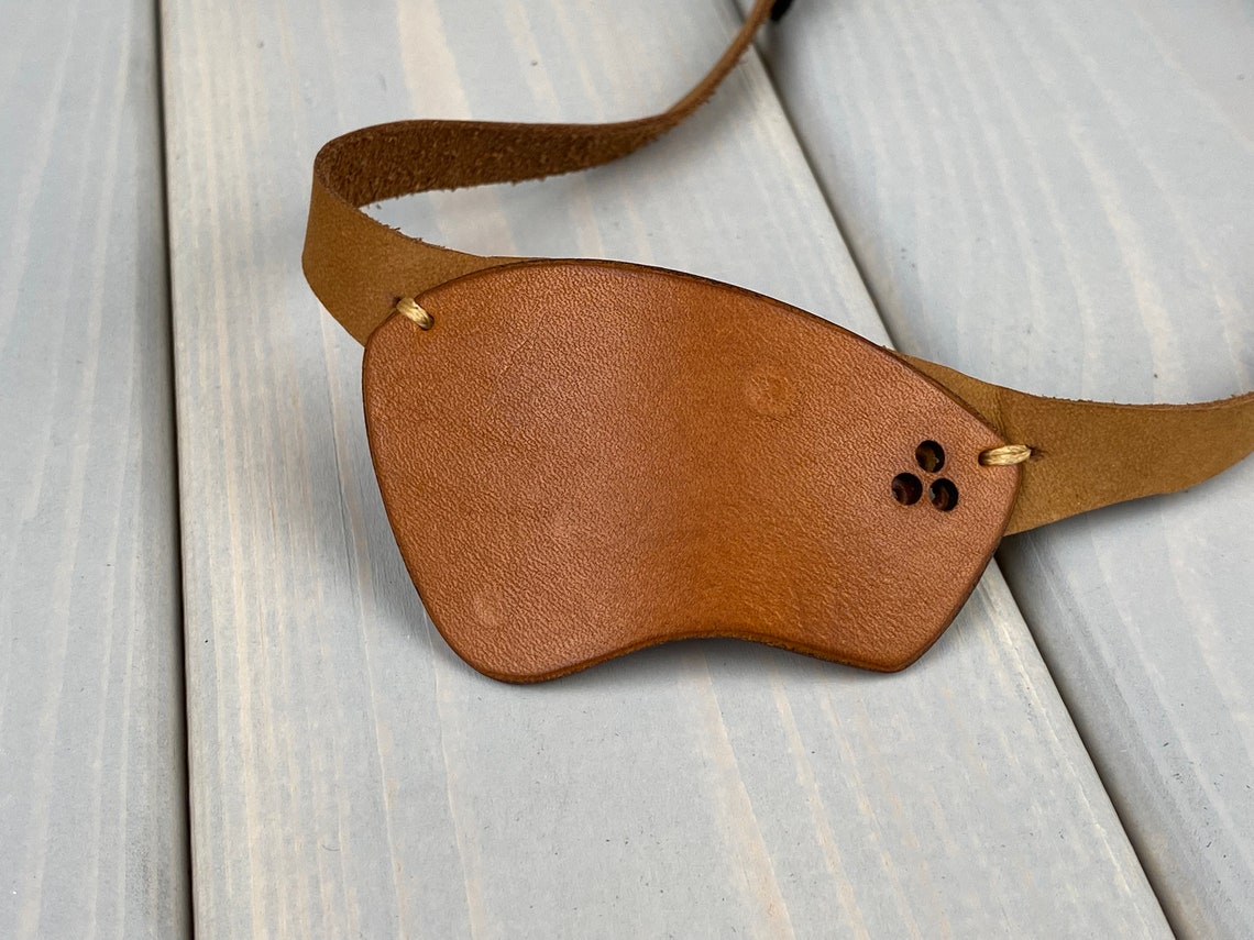 Leather Eye Patch Eye Patch Man Eye Patch Woman Eye - Etsy