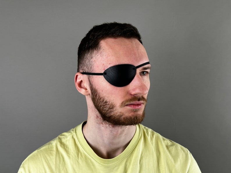 Leather Eye Patch Eye Patch Man Eye Patch Woman Eye - Etsy