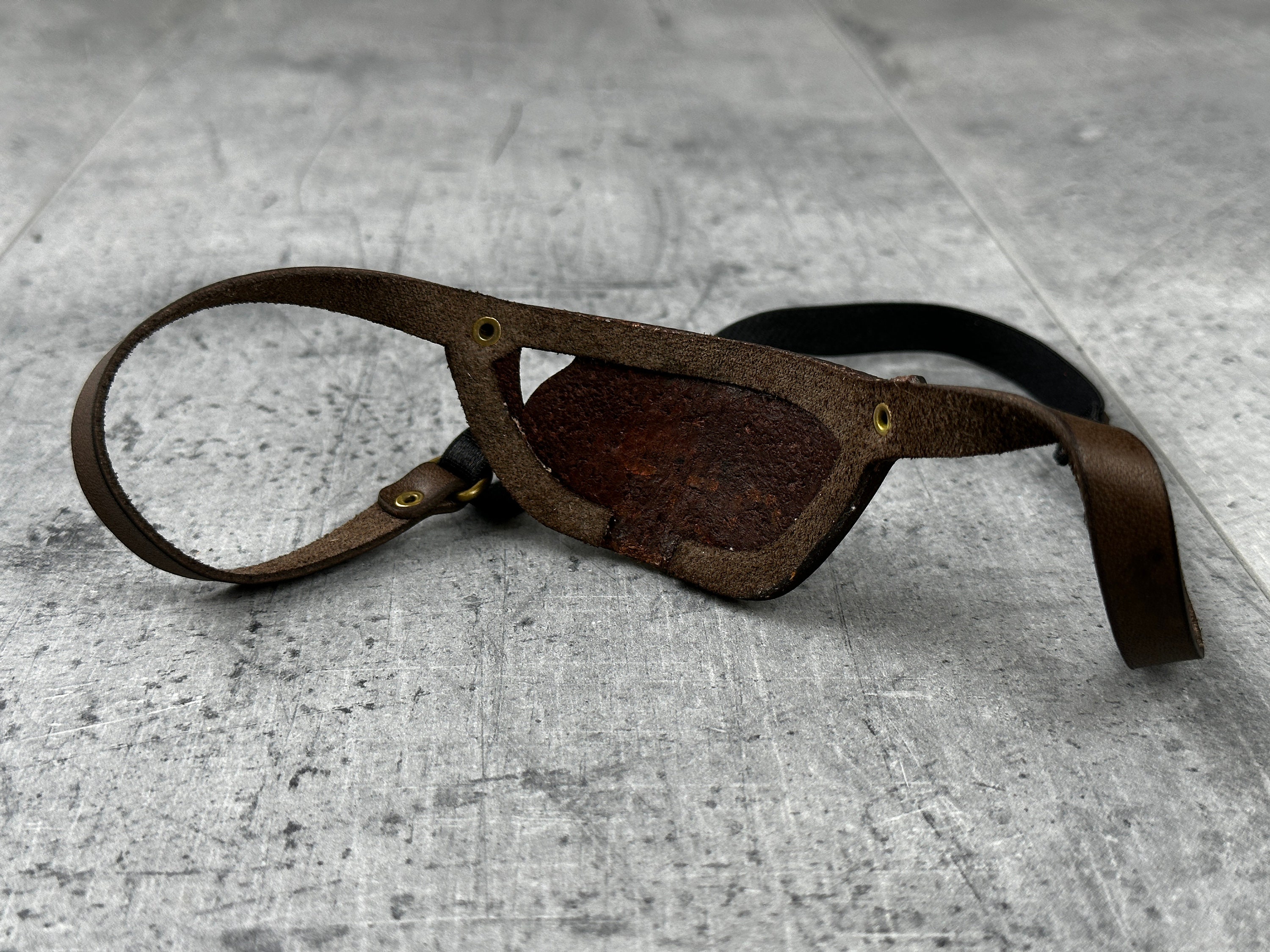 Leather Eye Patch Eye Patch Man Eye Patch Woman Eye - Etsy