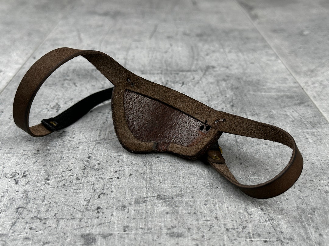 Leather Eye Patch Eye Patch Man Eye Patch Woman Eye Patch Unisex Eye ...