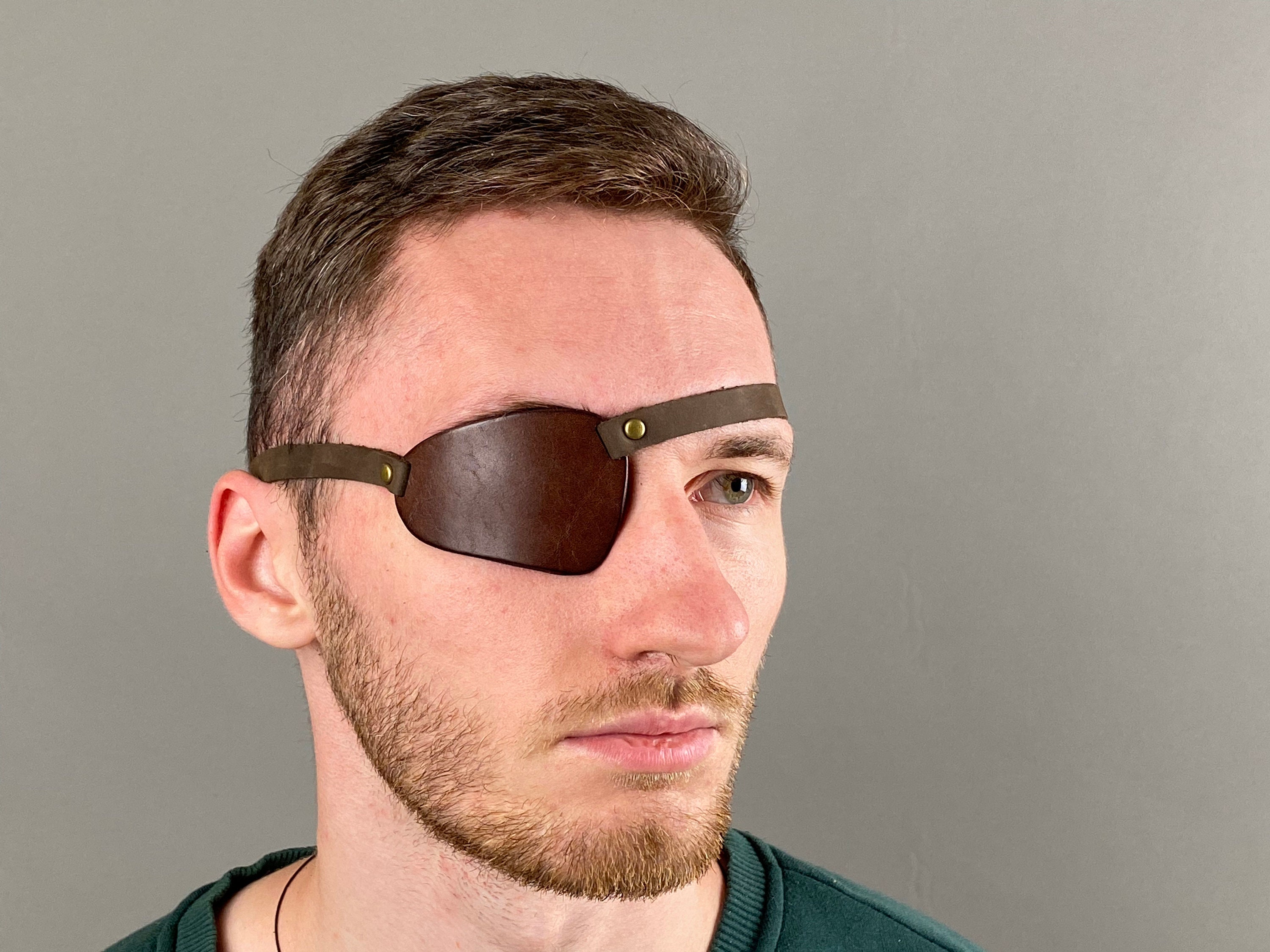 Leather Eye Patch Eye Patch Man Eye Patch Woman Eye - Etsy