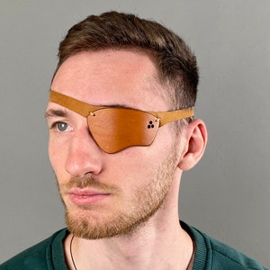 Leather Eye Patch Eye Patch Man Eye Patch Woman Eye Patch Unisex Eye ...