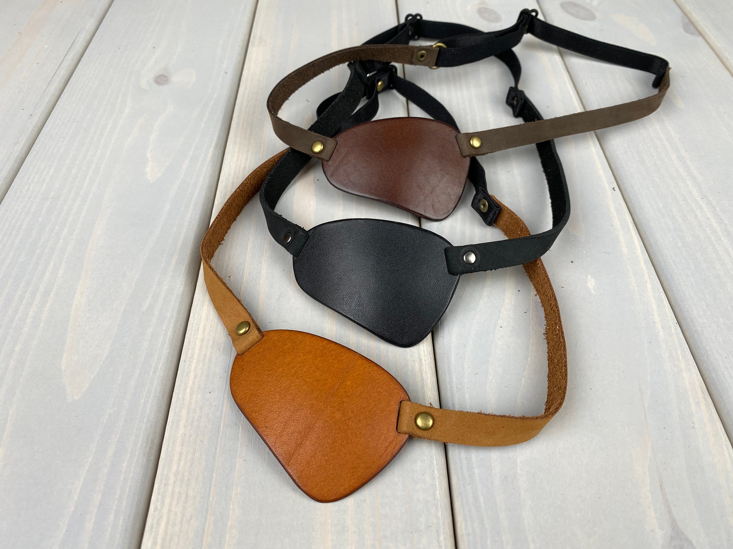 Leather Eye Patch Eye Patch Man Eye Patch Woman Eye - Etsy