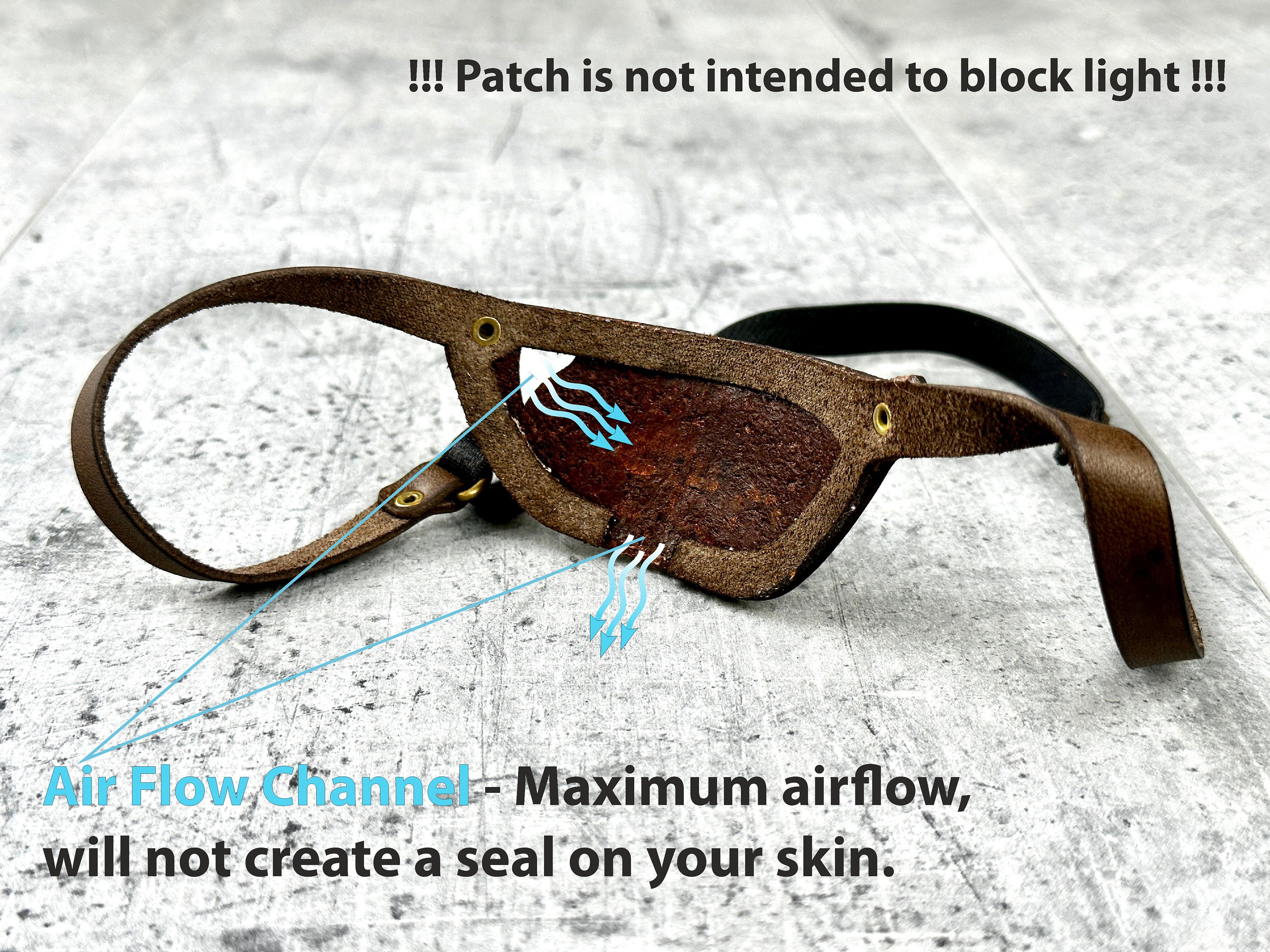 Leather Eye Patch Eye Patch Man Eye Patch Woman Eye - Etsy