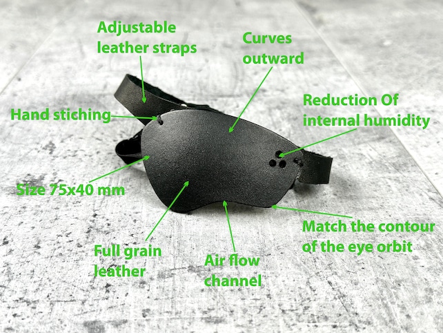 Eye Patch Template - Etsy