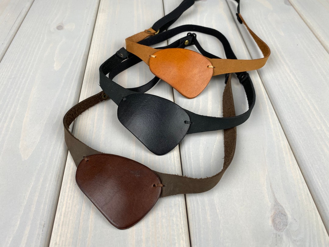 Leather Eye Patch Eye Patch Man Eye Patch Woman Eye Patch Unisex Eye ...
