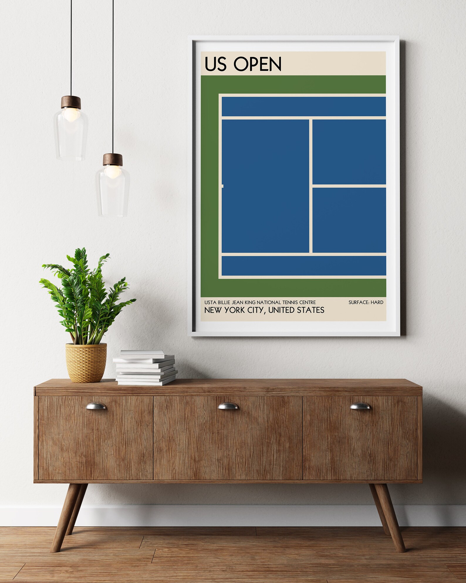 Tennis Grand Slam Set of 4 Posters / Australian Open/ French Open ...