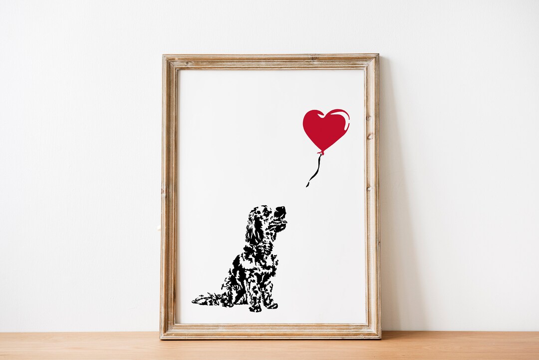 Cockapoo Print / Cockapoo Print / Wall Art / Cockapoo Wall Art / Dog ...