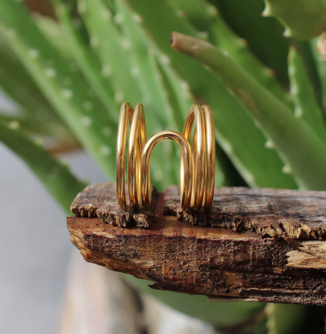 Splint Brass Ring, Coil Arthritis Finger Ring Knuckle Splint Ring ...