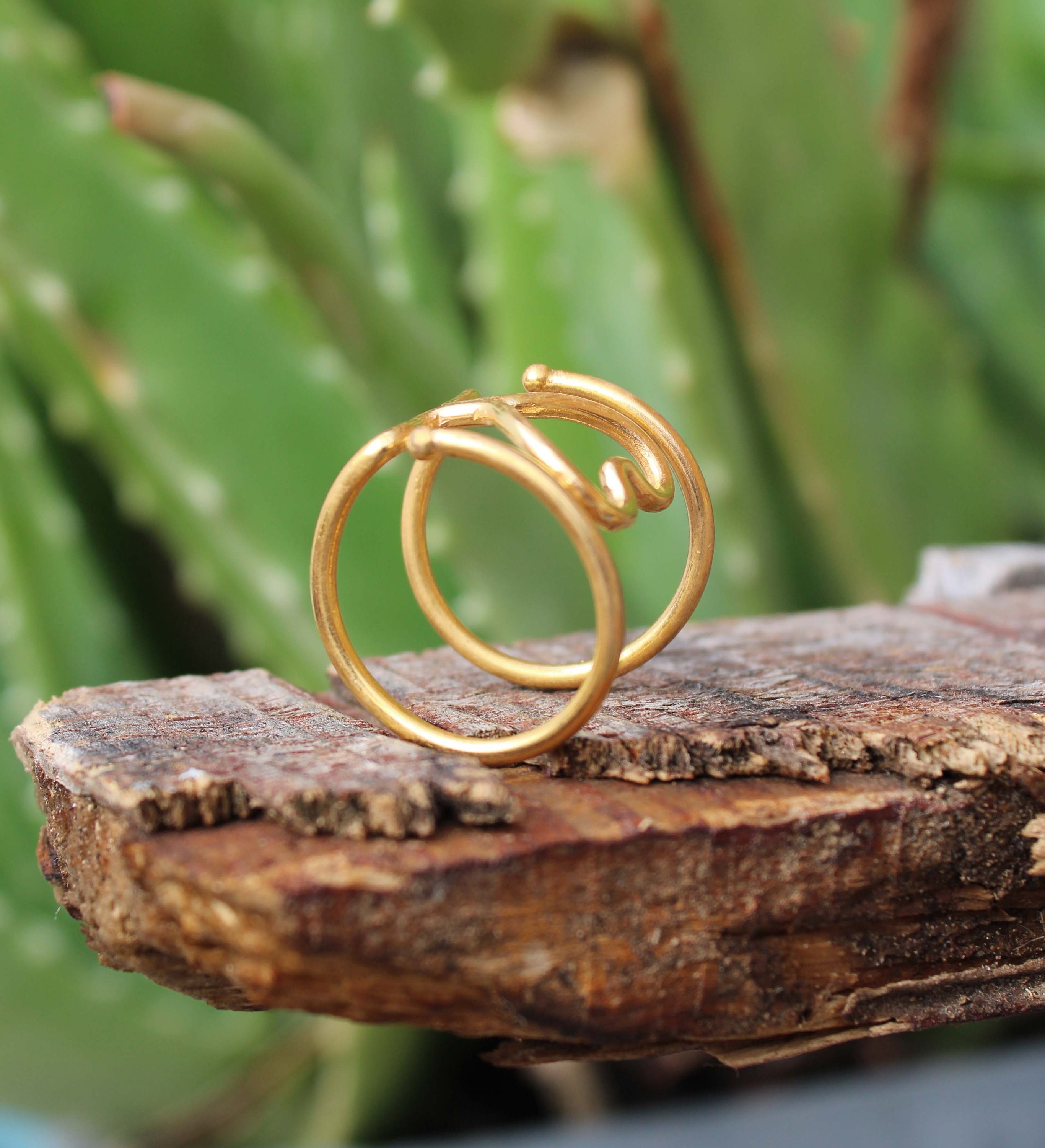 Couple Heart Shape Arthritis Ring Finger Knuckle Ring Gold - Etsy