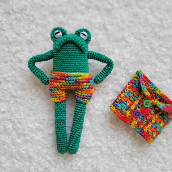 Frog and Toad Crochet Pattern - Etsy
