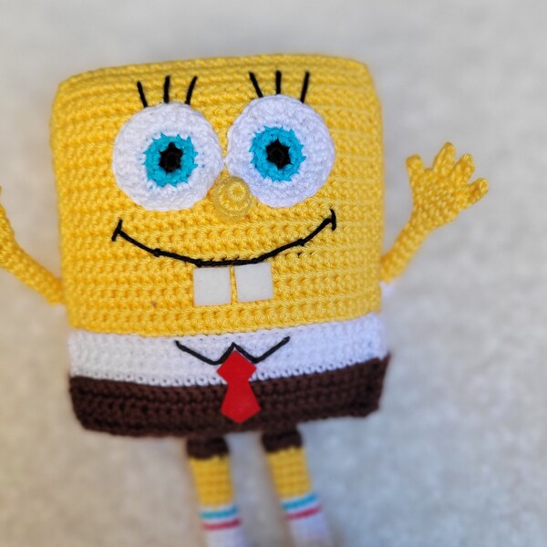Crochet Spongebob - Etsy