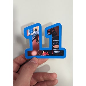 Driver Numbers Bundle Formula 1 Stickers - Etsy