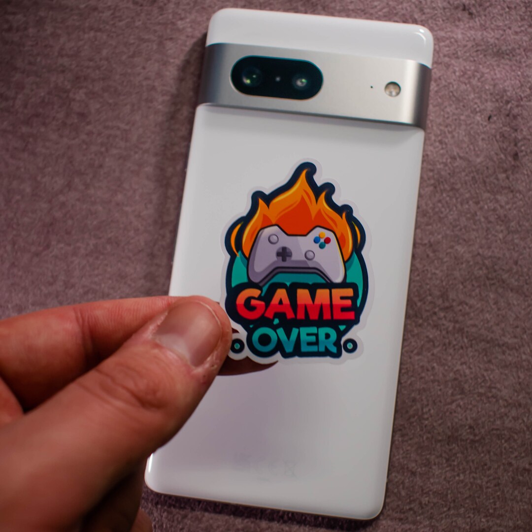 Game Over | Sticker Game Over | Game | Sticker | Vinyl | Sticker 2023 ...