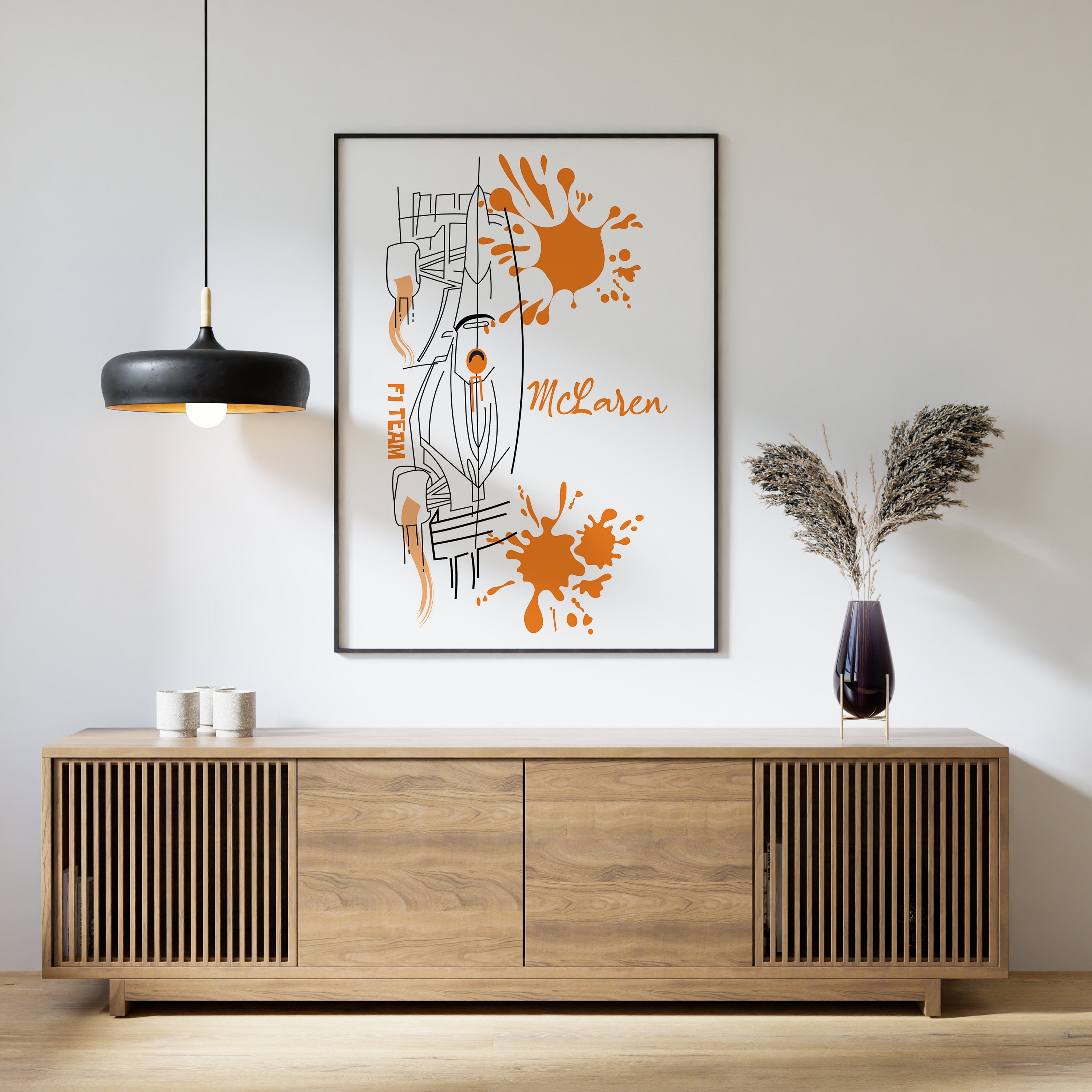 Formula 1 Mclaren Poster, F1 Team Poster, Formula 1 Poster, Formula 1 ...