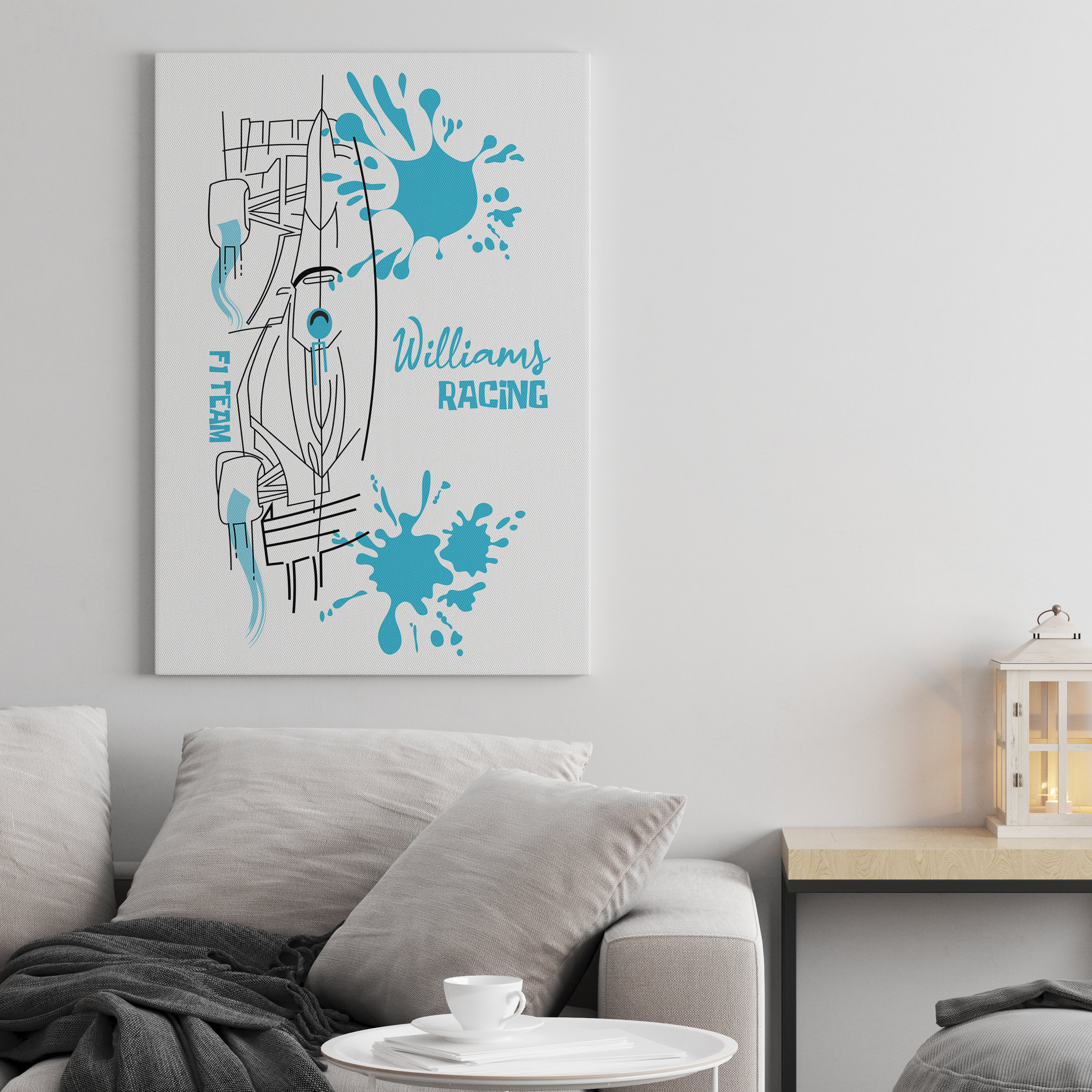 Formula 1 Williams Poster, F1 Team Poster, Formula 1 Poster, Formula 1 ...