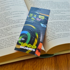 Formula 1 Bookmarks, Lando Norris Bookmarks, F1 Driver Bookmark - Etsy