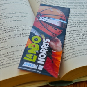 Formula 1 Bookmarks, Lando Norris Bookmarks, F1 Driver Bookmark - Etsy