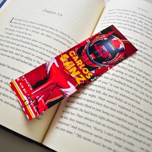 Formula 1 Bookmarks, Carlos Sainz Bookmarks, F1 Driver Bookmark - Etsy